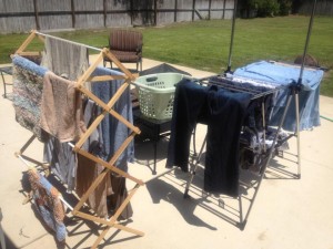 Major Mom’s “Back to Basics” Campaign: 30 Days (Almost) Dryer-Free ...